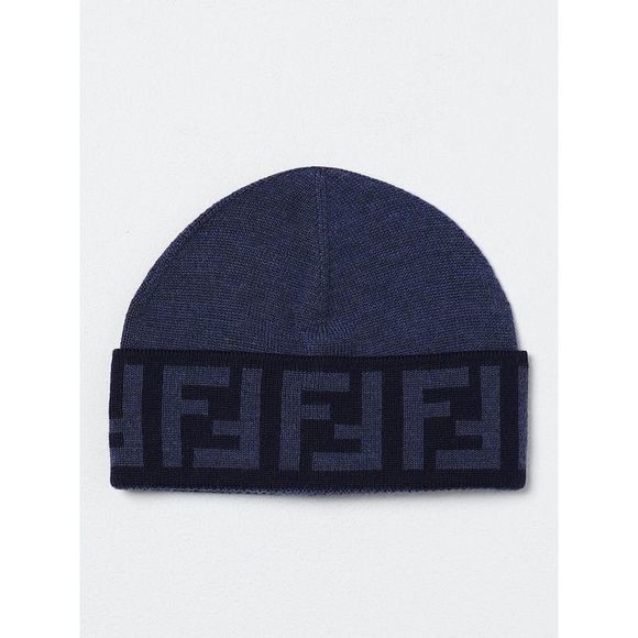 Fendi | Accessories | Fendi Hat Men Blue | Poshmark